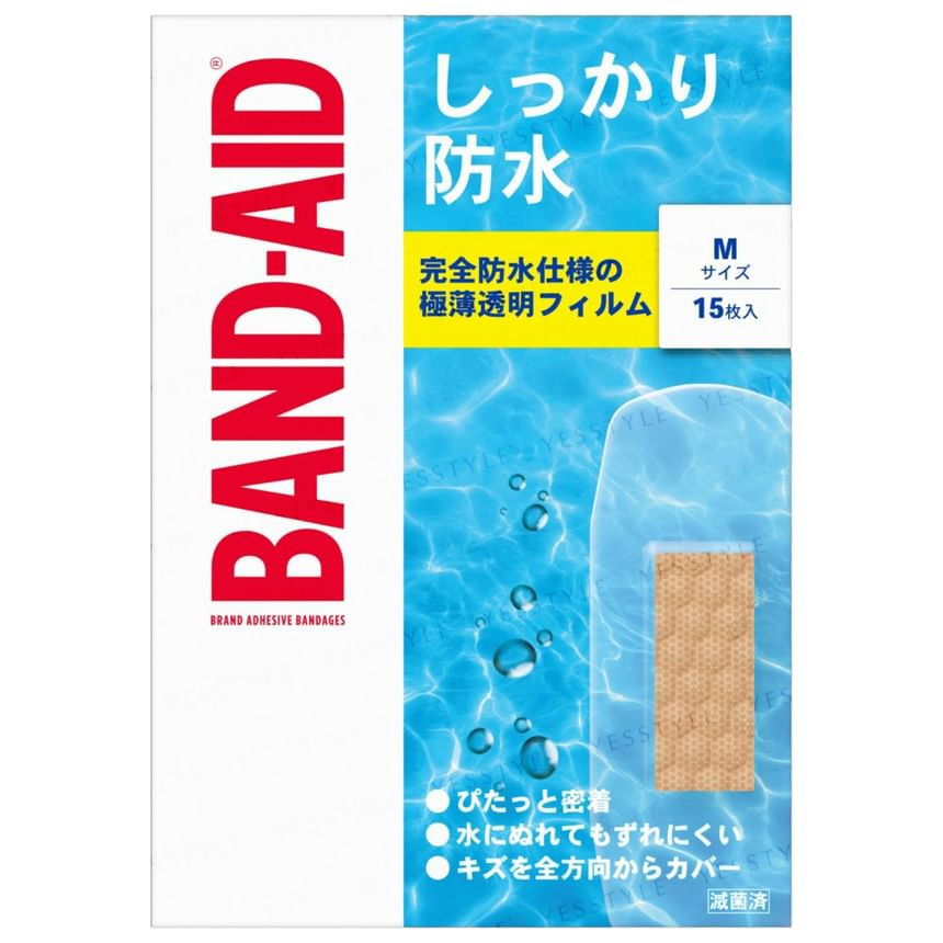Buy Johnson & Johnson - Waterproof Band-Aid Adhesive Bandages Medium in ...
