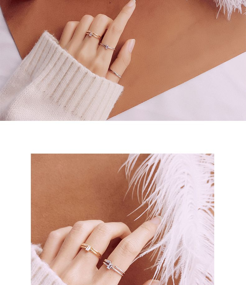 A’ROCH 925 Sterling Silver Rhinestone Ring | YesStyle