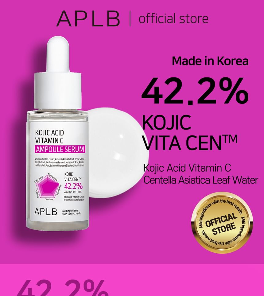 Buy APLB - Kojic Acid Vitamin C Ampoule Serum Set (x40) (Bulk Box) in ...