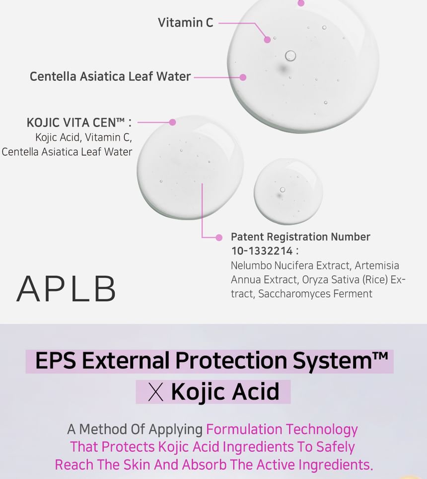 Buy APLB - Kojic Acid Vitamin C Ampoule Serum Set (x40) (Bulk Box) in ...