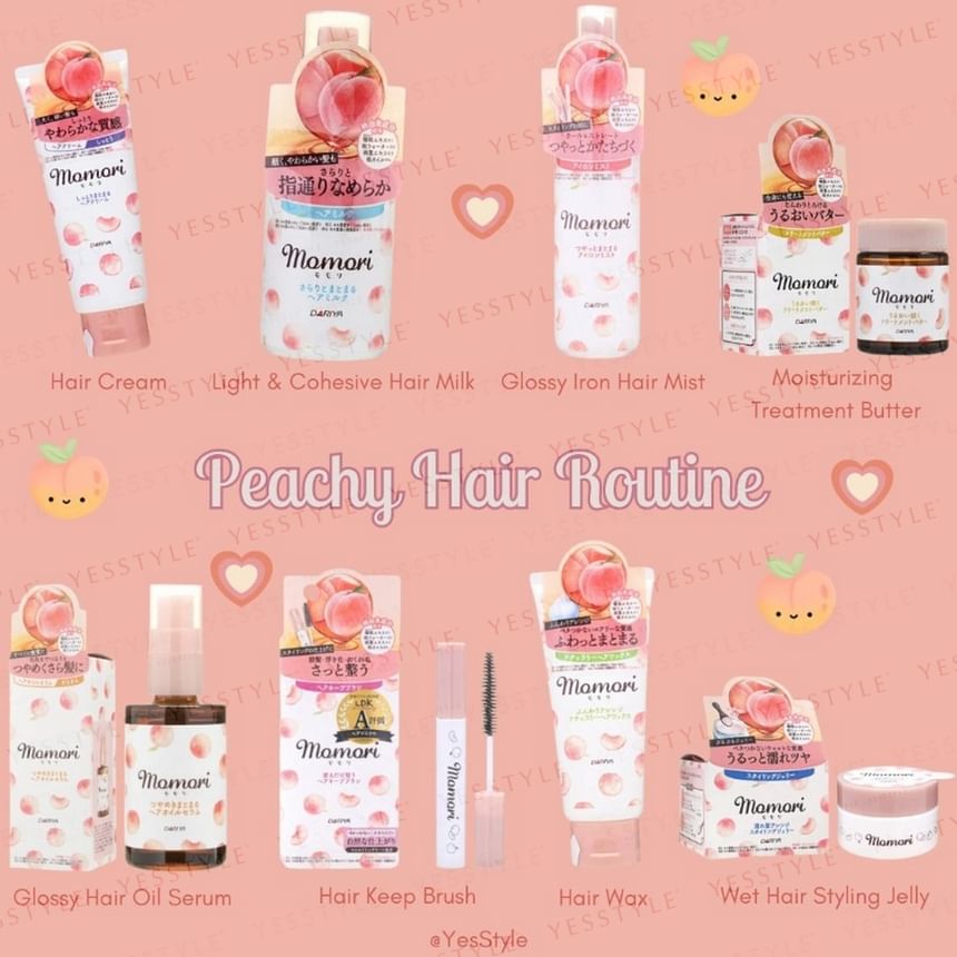 Buy DARIYA - Momori Peach Glossy Hair Oil Serum (x27) (Bulk Box) in ...