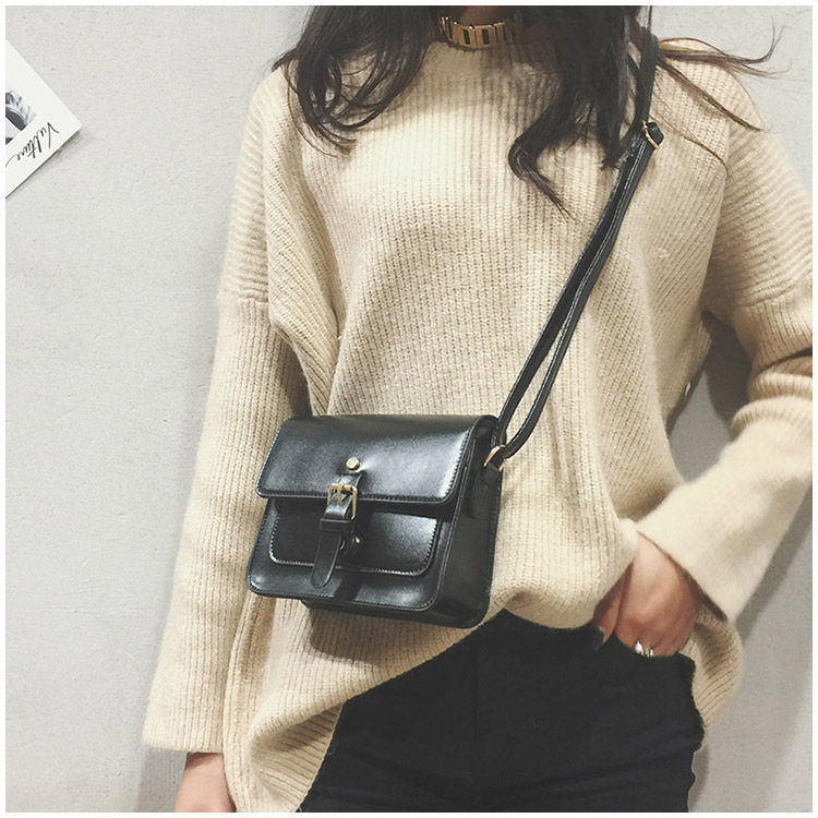 Lizzy Faux Leather Mini Satchel | YesStyle