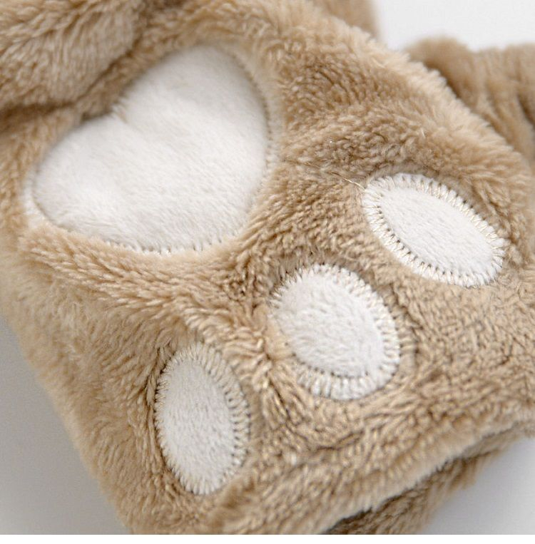 Home Simply Paw Fleece Mittens | YesStyle