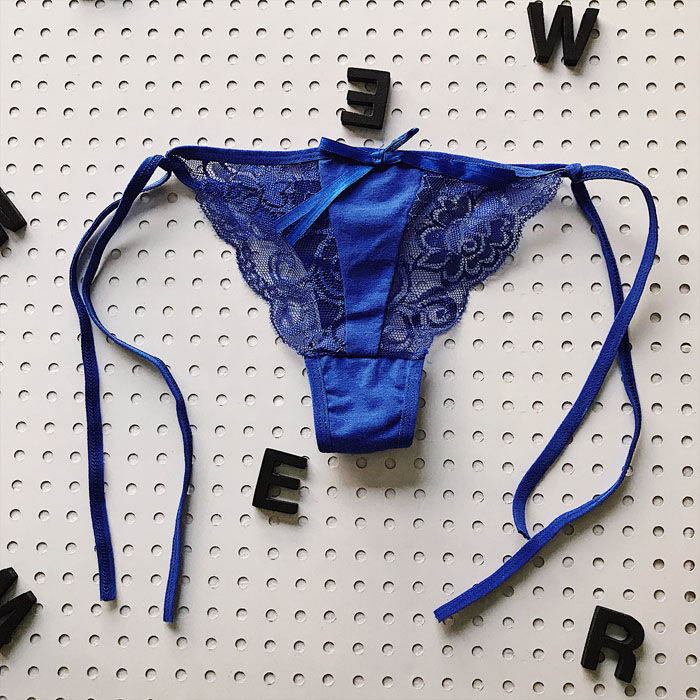 Ohnana Lace Ribbon G-String Panties | YesStyle