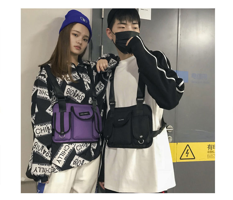 SUNMAN Chest Rig Fanny Pack | YesStyle