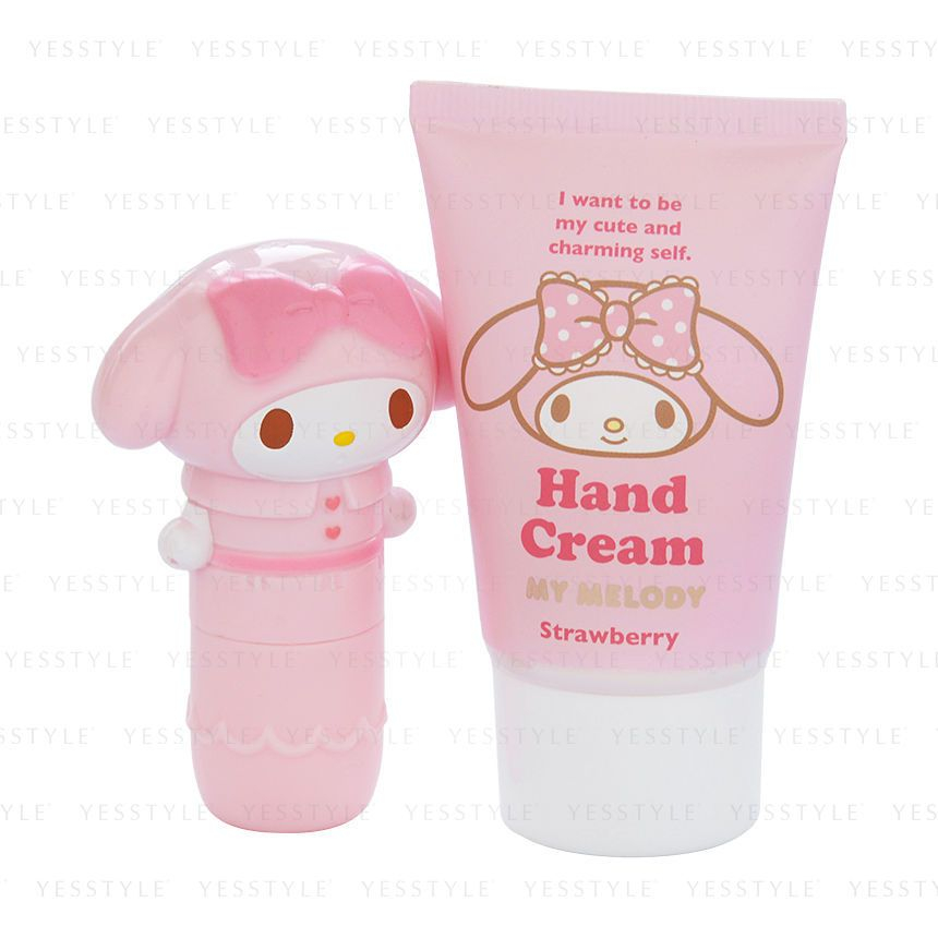 Sanrio My Melody Hand Cream & Lip Balm Set | YesStyle