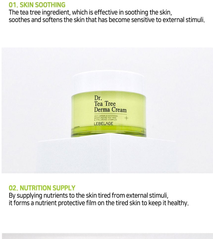 Buy LEBELAGE - Dr. Tea Tree Derma Cream in Bulk | AsianBeautyWholesale.com