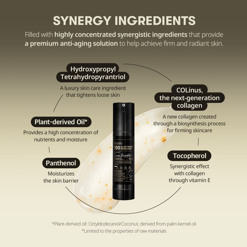 Buy VT - Black Truffle Reedle Shot 100 in Bulk | AsianBeautyWholesale.com