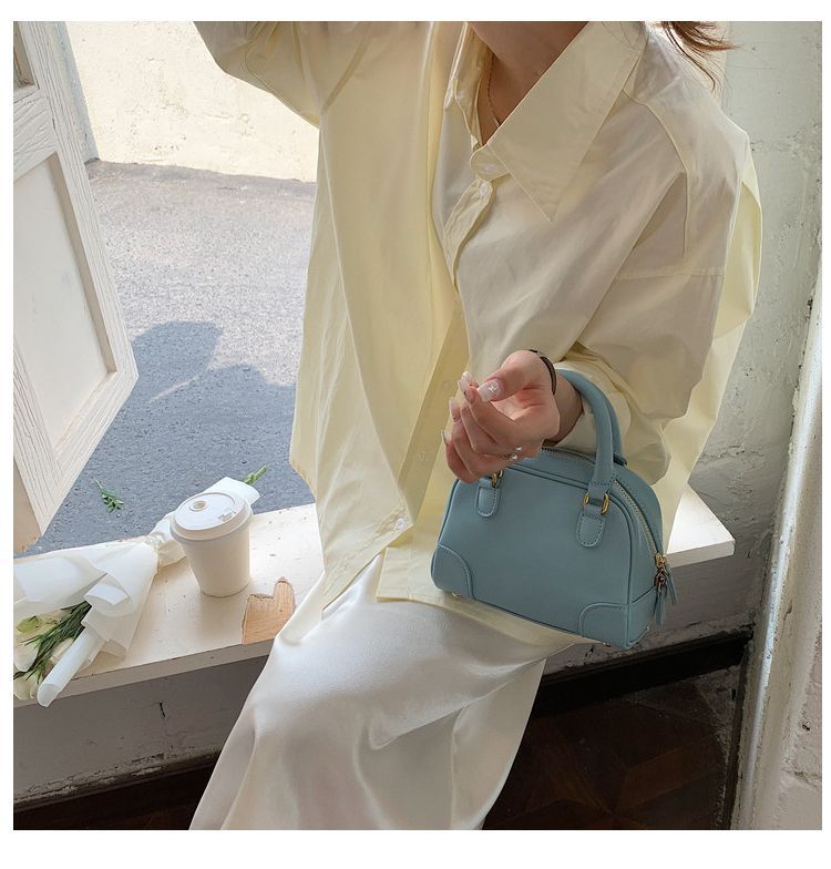 TZ Faux Leather Hand Bag | YesStyle