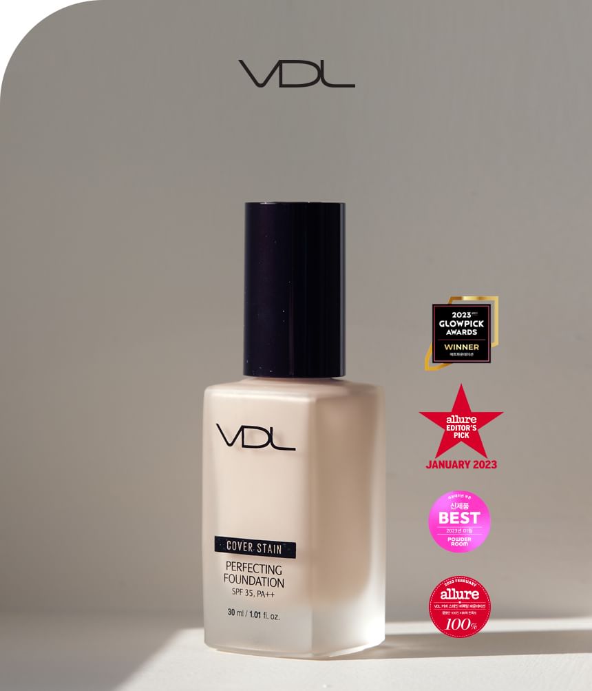 Buy VDL - Cover Stain Perfecting Foundation - 10 Colors in Bulk ...