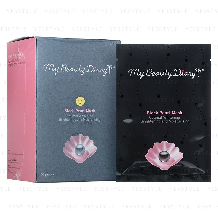 My Beauty Diary Black Pearl Mask English Version | YesStyle