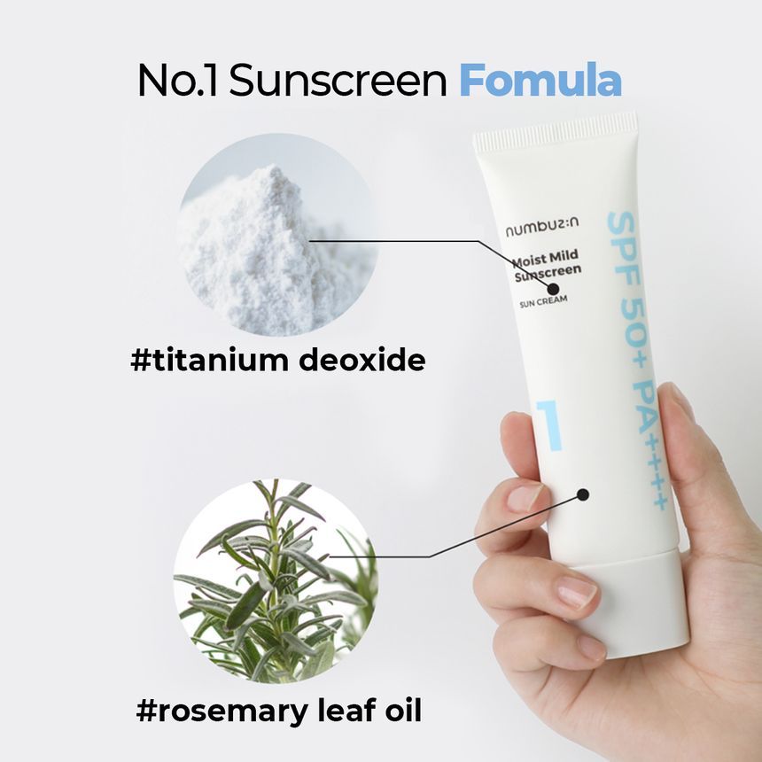 numbuzin No. 1 Mild Moisturizing Sunscreen | YesStyle