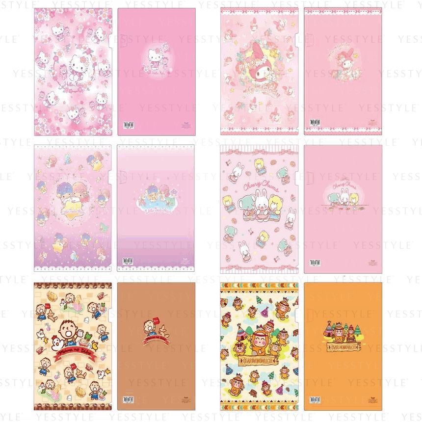 Sanrio A4 Pattern Folder - 14 Types | YesStyle