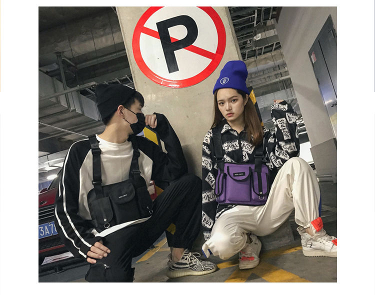 SUNMAN Chest Rig Fanny Pack | YesStyle