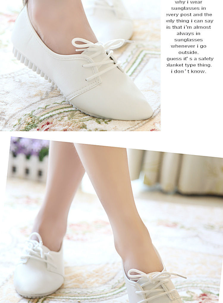 Moonlit Valley Two-Eyelet Lace-Up Shoes | YesStyle