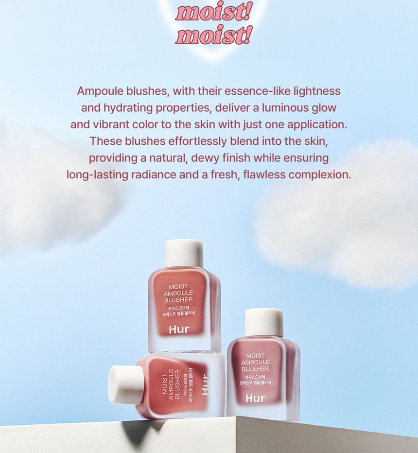 Buy House of Hur - Moist Ampoule Blusher Mini - 9 Colors (x50) (Bulk ...