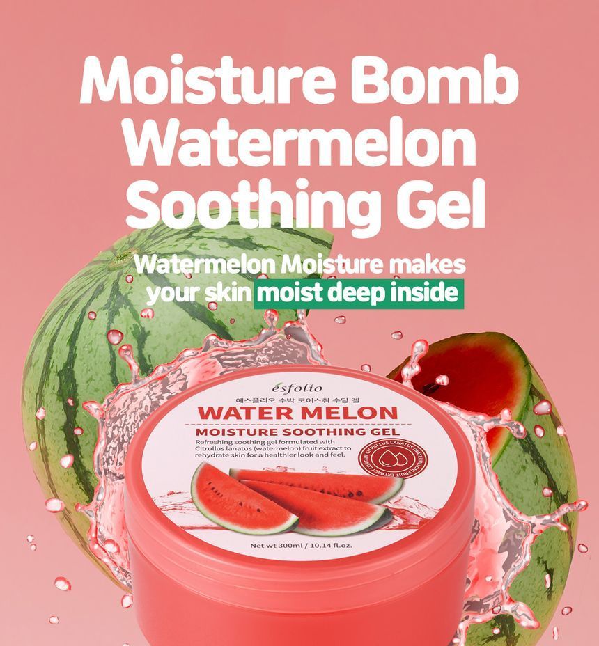 Buy esfolio - Water Melon Moisture Soothing Gel in Bulk ...