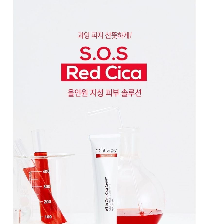 Buy Cellapy - Red Cica All In One Cica Cream in Bulk ...