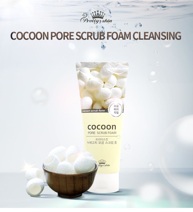 Buy Pretty skin - Cocoon Scrub Foam in Bulk | AsianBeautyWholesale.com