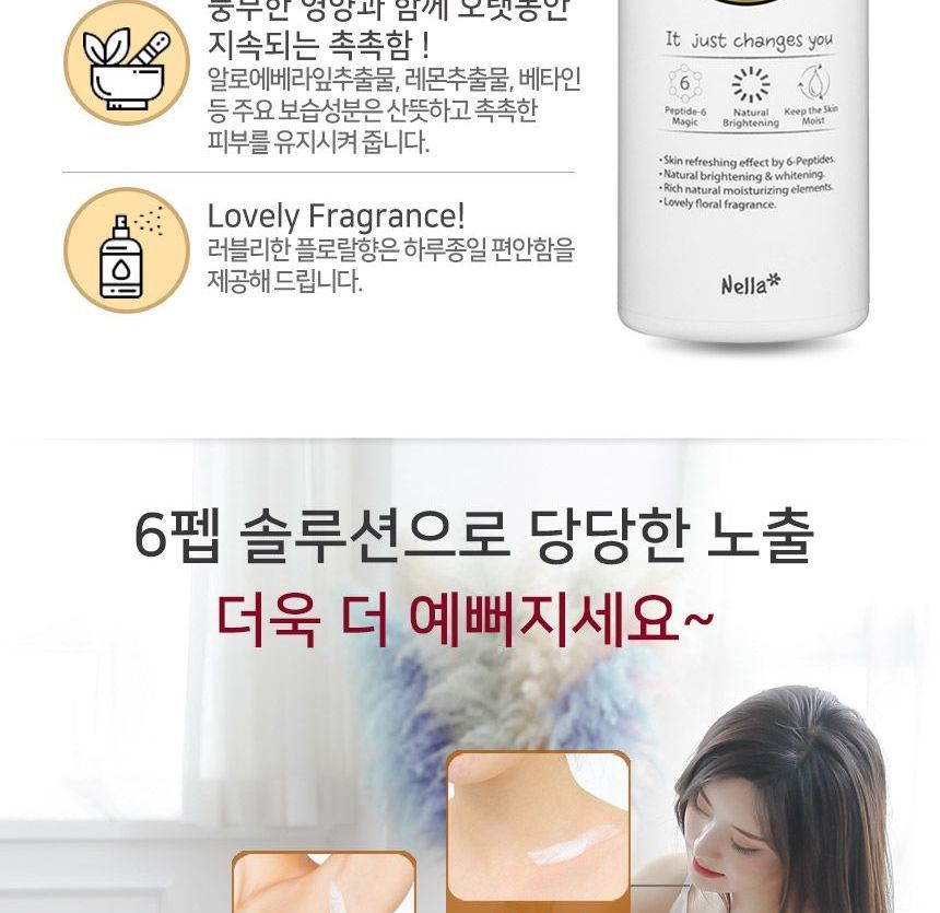 Buy Nella - 6 Pep. Solution Tone Up Body Lotion in Bulk ...