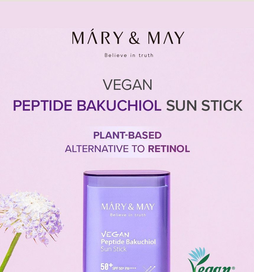 Buy Mary&May - Vegan Peptide Bakuchiol Sun Stick in Bulk ...