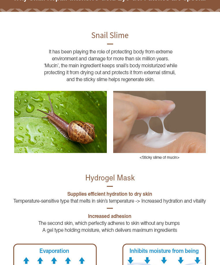 MIZON Snail Repair Intensive Gold Eye Gel Patch | YesStyle