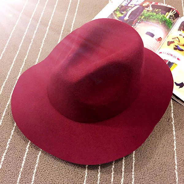 FROME Plain Fedora Hat | YesStyle
