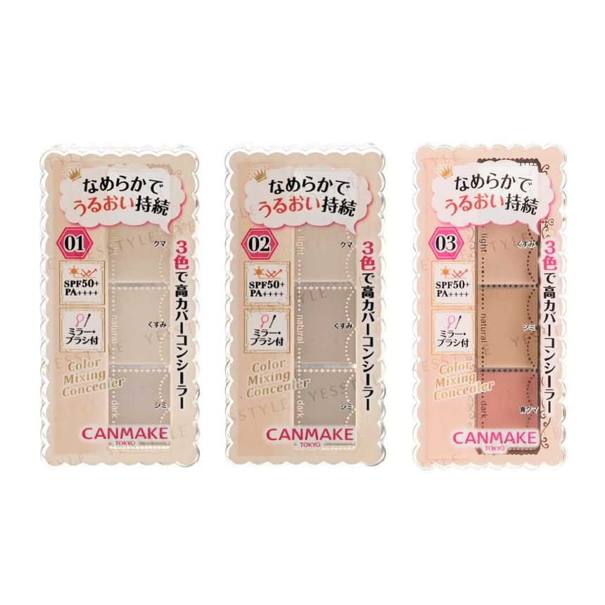Buy Canmake - Color Mixing Concealer SPF 50+ PA++++ in Bulk | AsianBeautyWholesale.com