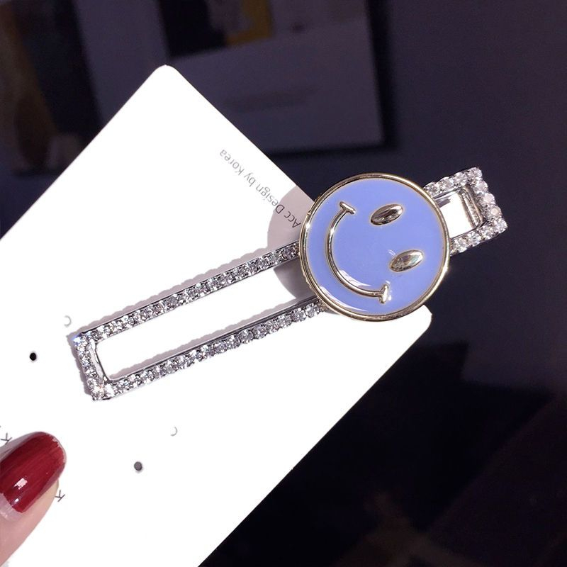 Mesmeriz Smiley Face Hair Clip | YesStyle