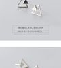 A’ROCH - 925 Sterling Silver Triangle Stud Earrings | YesStyle
