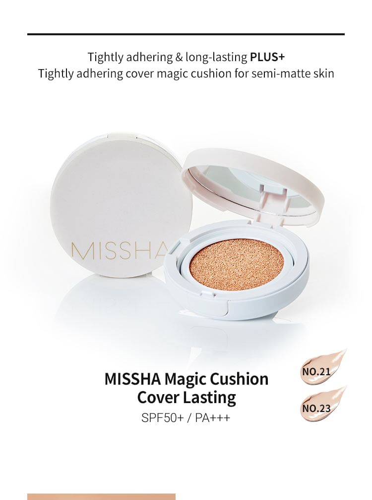 Buy MISSHA - Magic Cushion Cover Lasting - 2 Colors (x6) (Bulk Box) in ...