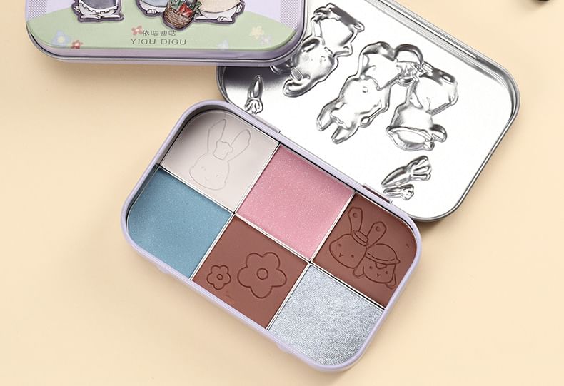 Buy YIGU DIGU - Travel Series Metal Box Eyeshadow Palette #01 in Bulk ...