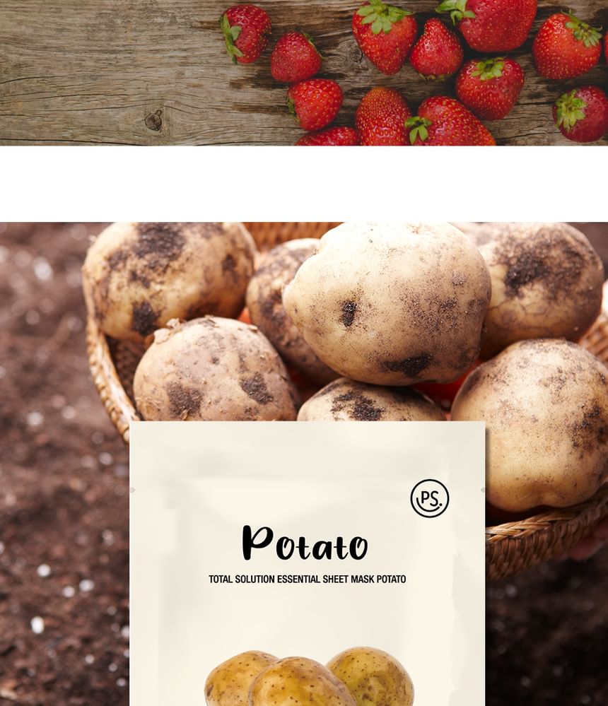 Buy Pretty skin - Total Solution Essential Sheet Mask - 21 Types in ...