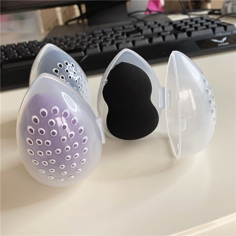 Candy Drop Travel Plastic Makeup Sponge Case | YesStyle