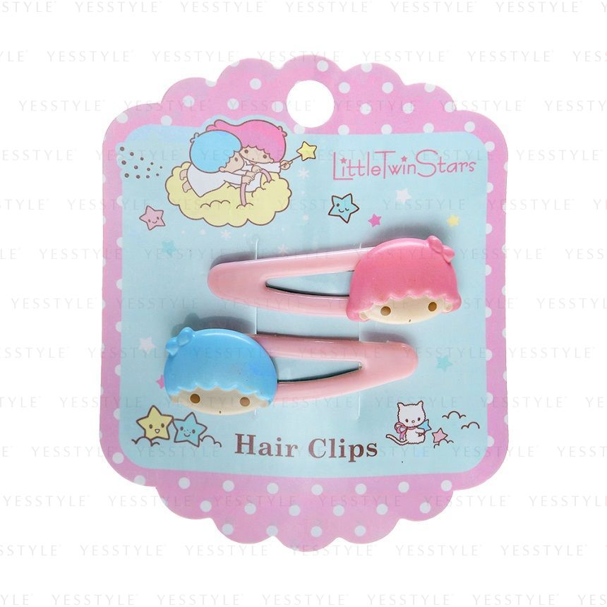 Sanrio Mascot Hair Clips 2-Piece Set - 4 Types | YesStyle