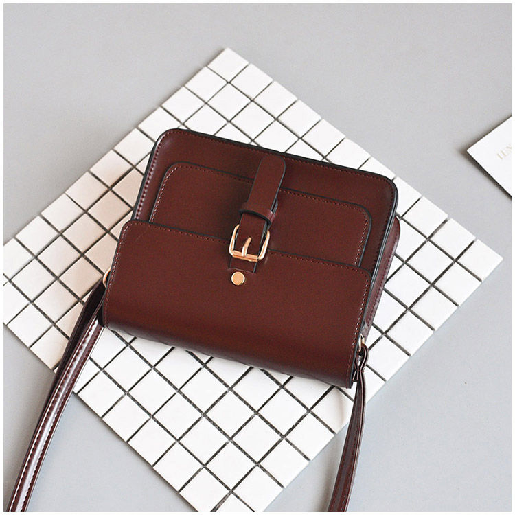 Lizzy Faux Leather Mini Satchel | YesStyle