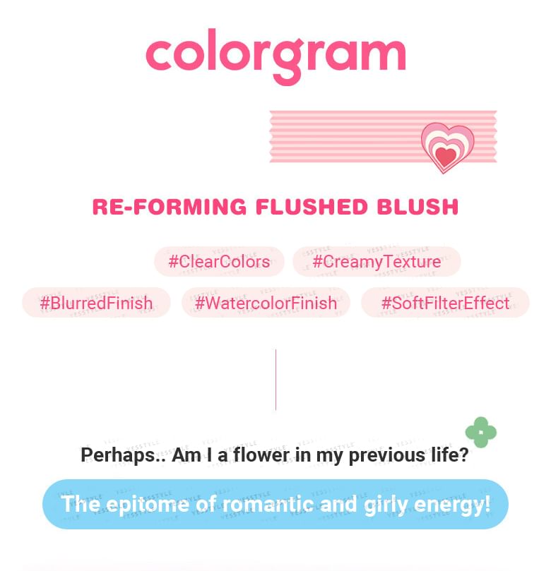 Buy colorgram - Re-Forming Flushed Blush - 4 Colors in Bulk ...