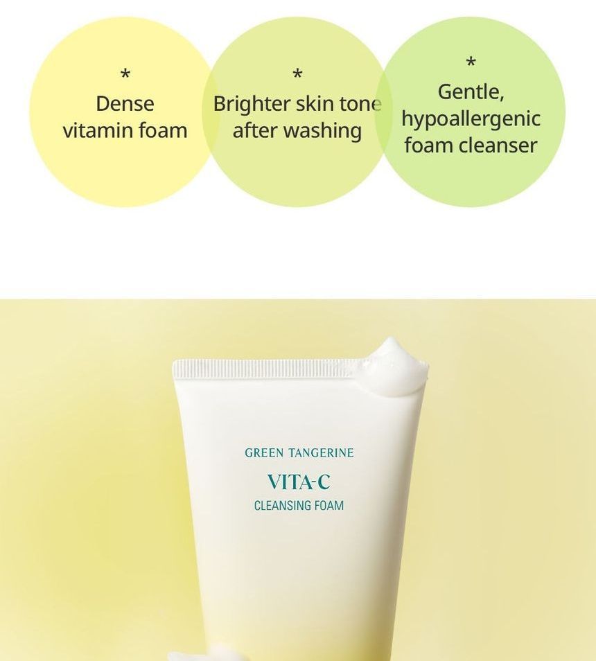 Buy Goodal - Green Tangerine Vita C Cleansing Foam in Bulk ...