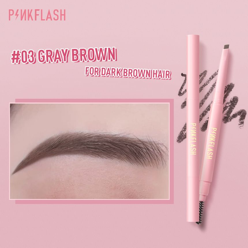 Buy PINKFLASH - Waterproof Auto Eyebrow Pencil - 4 colours in Bulk ...