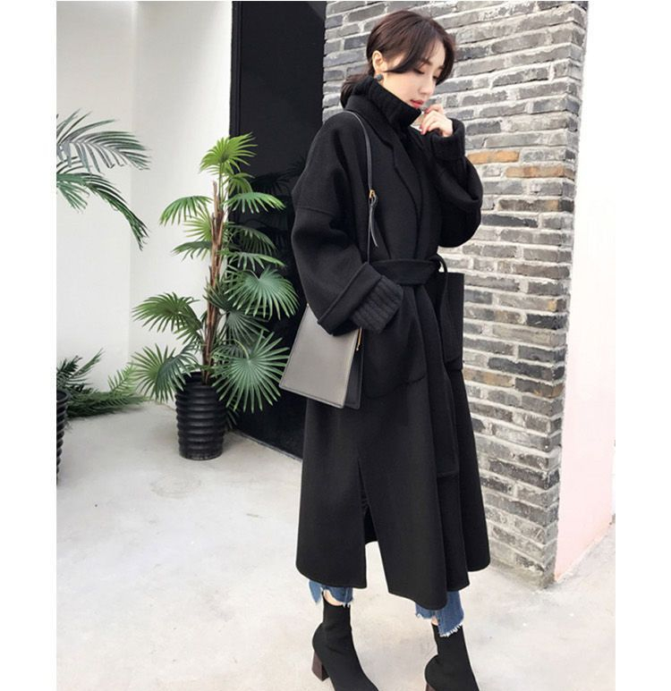Apotheosis Open-Front Long Coat | YesStyle