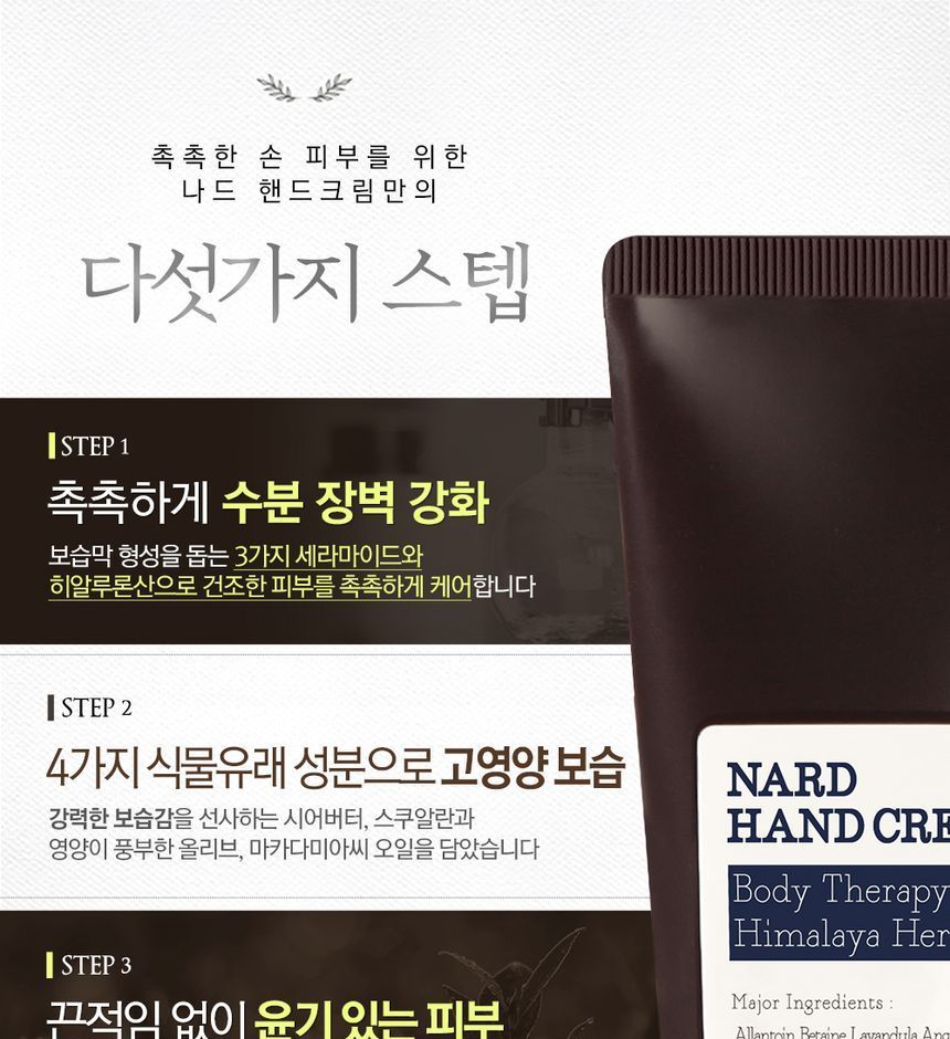 Buy NARD - Hand Cream Set - 4 Types in Bulk | AsianBeautyWholesale.com