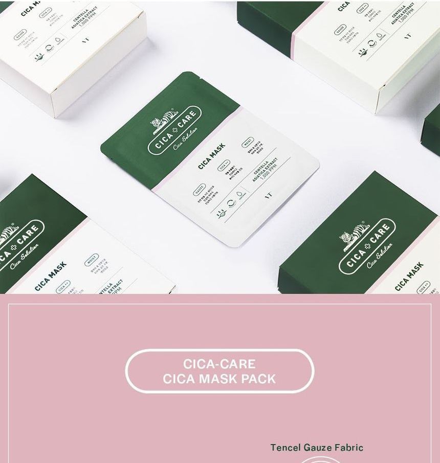 Buy VT - Cica Mask Pack 10pcs in Bulk | AsianBeautyWholesale.com