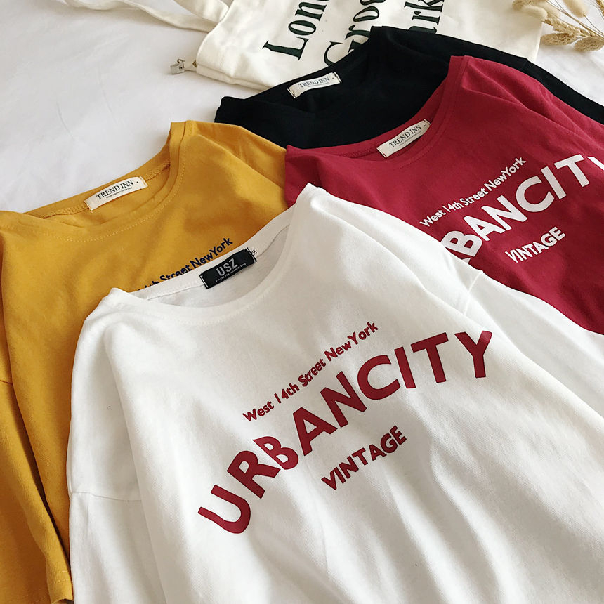 Ukiyo Lettering Short-Sleeve T-Shirt | YesStyle