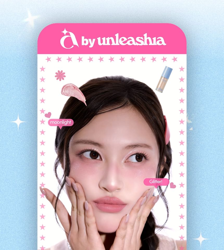 Buy UNLEASHIA - A by Unleashia Moonlight Liquid Glitter - 3 Colors (x8 ...