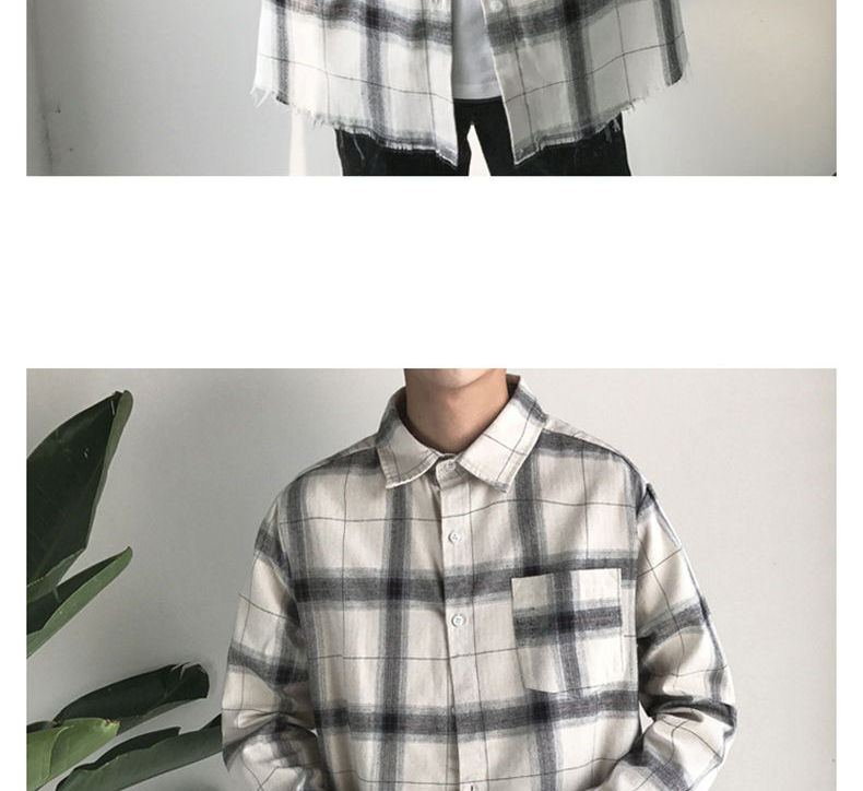 Jacka Long-Sleeved Plaid Shirt | YesStyle