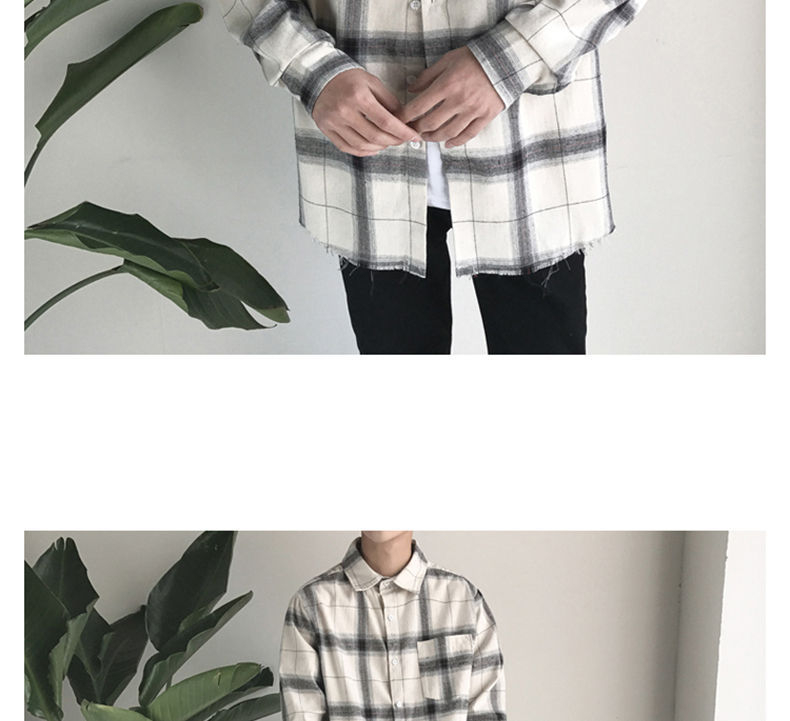 Jacka Long-Sleeved Plaid Shirt | YesStyle