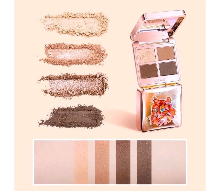 Buy ZEESEA - COLORFUL ANIMAL FOUR-COLOR EYESHADOW X06 in Bulk ...