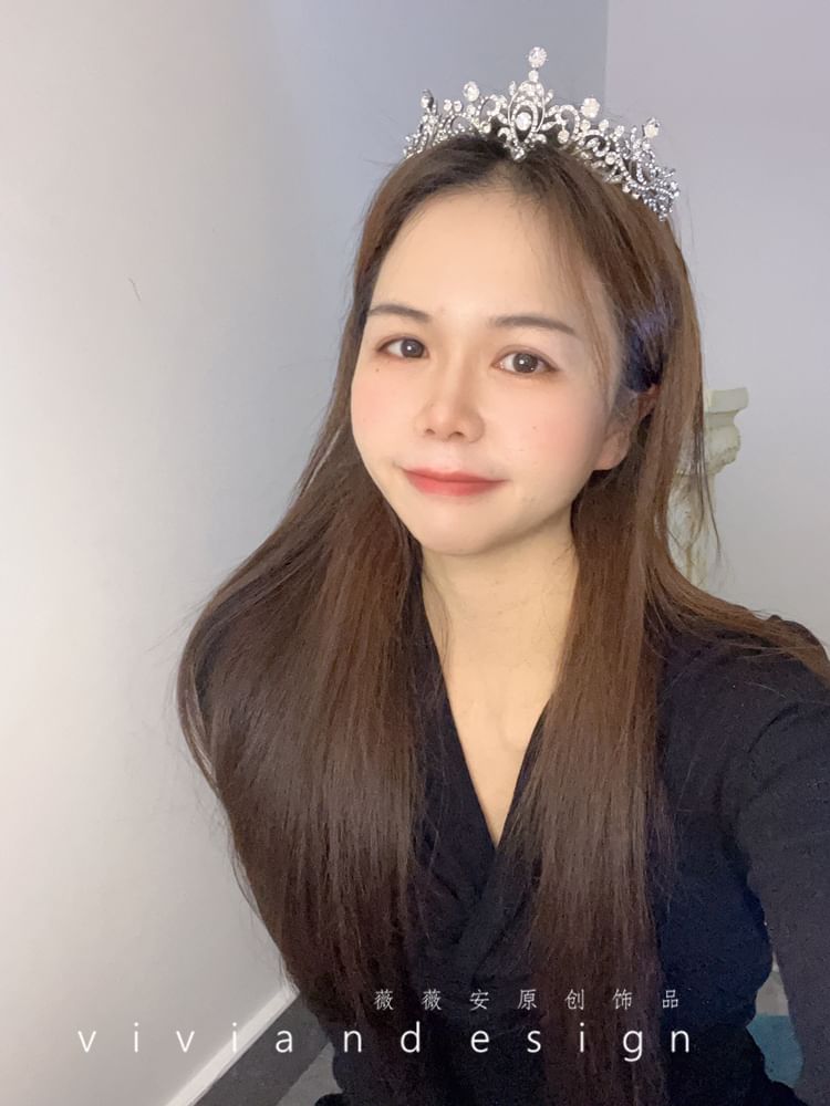 Vivian Design - Wedding Rhinestone Alloy Tiara | YesStyle