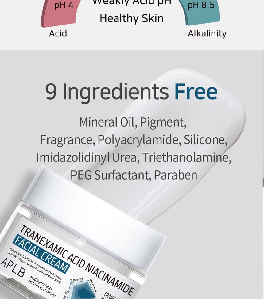 Buy Aplb Tranexamic Acid Niacinamide Facial Cream In Bulk