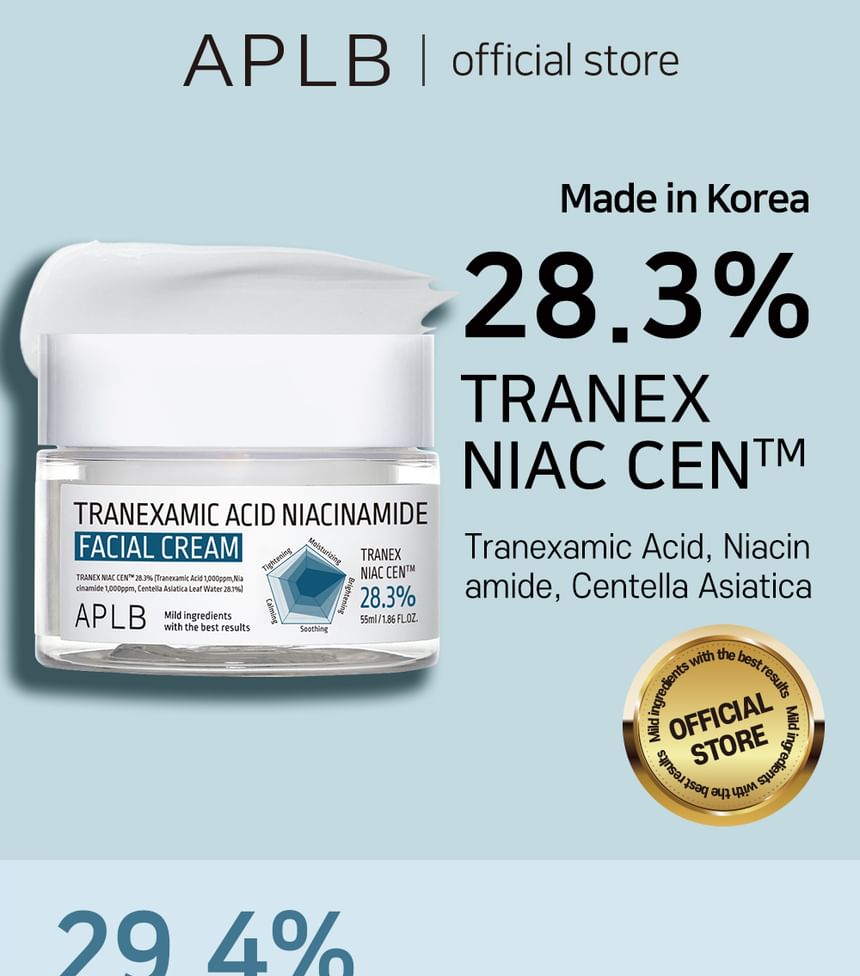Buy APLB - Tranexamic Acid Niacinamide Facial Cream (x96) (Bulk Box) in ...